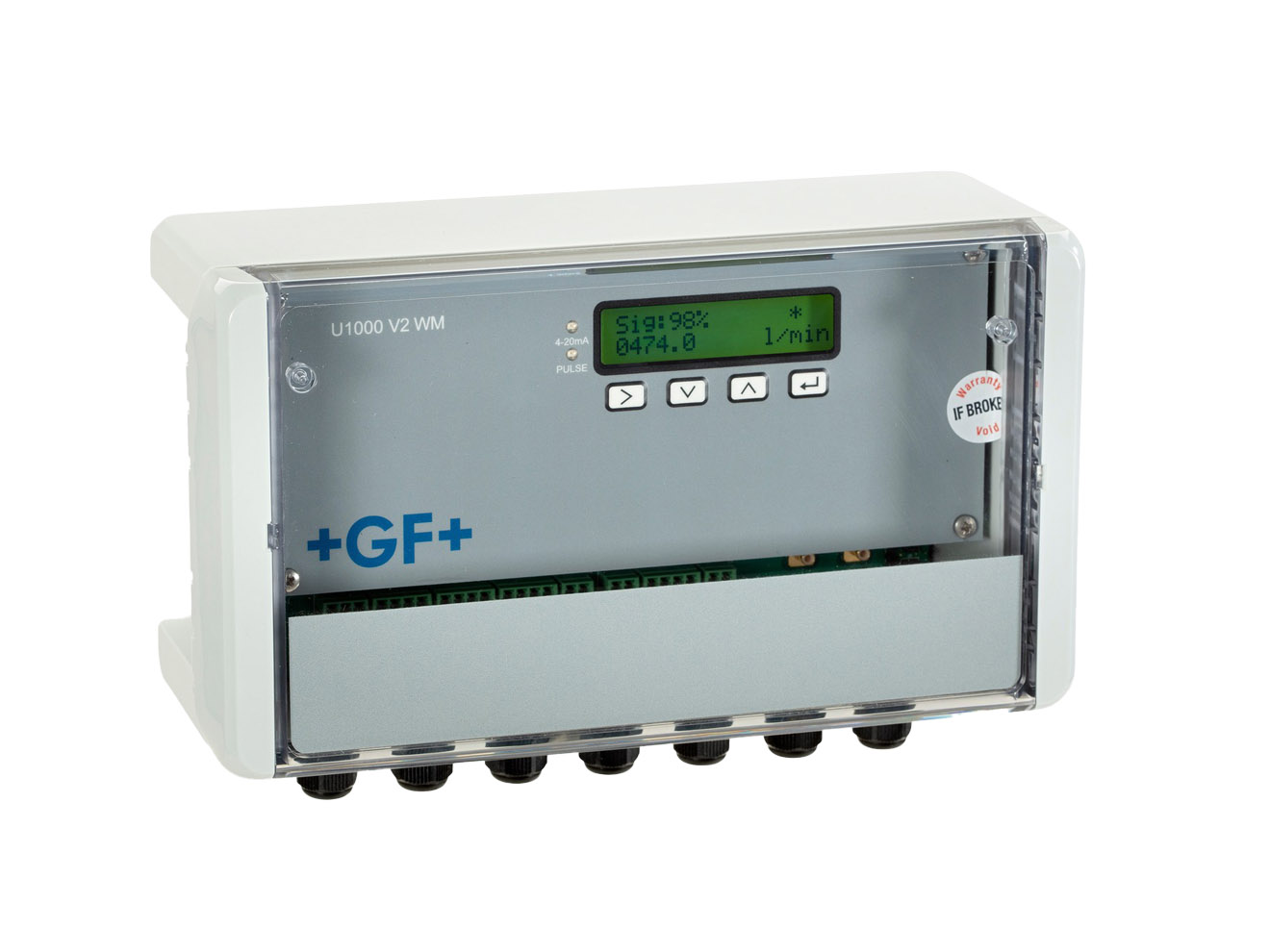 GF Signet U1000 UltraFlow Ultrasonic Flowmeter/Heatmeter with Wall ...
