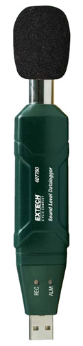 Extech 407760 USB Sound Level Data Logger | Sound Level Meters | Instrumart
