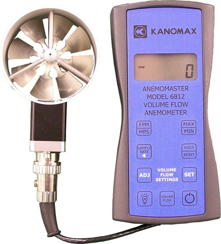 Kanomax 6800 Series Digital Anemometers | Air Velocity Meters | Instrumart