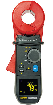 AEMC Model 6416 Ground Resistance Tester | Ground Resistance Meters ...