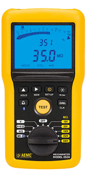 AEMC 6534 500V Megohmmeters | Insulation Testers | Instrumart