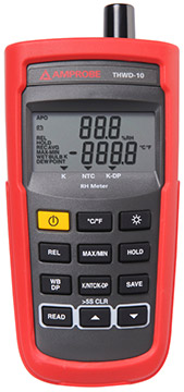 Amprobe THWD-10 Humidity and Temperature Meter | Humidity Meters ...