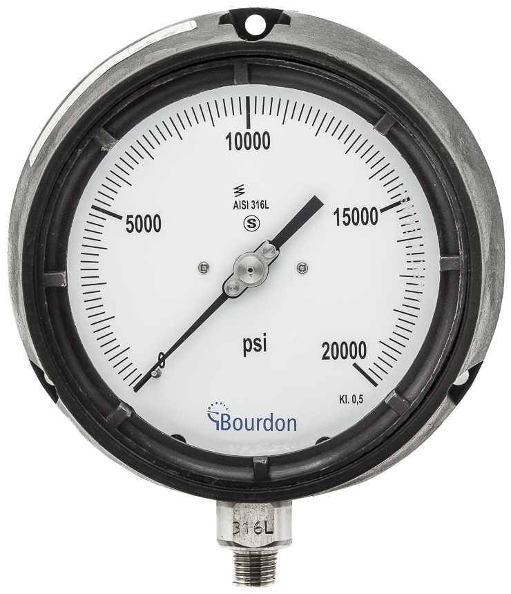Bourdon AHG6 Series Pressure Gauge | Pressure Gauges | Instrumart
