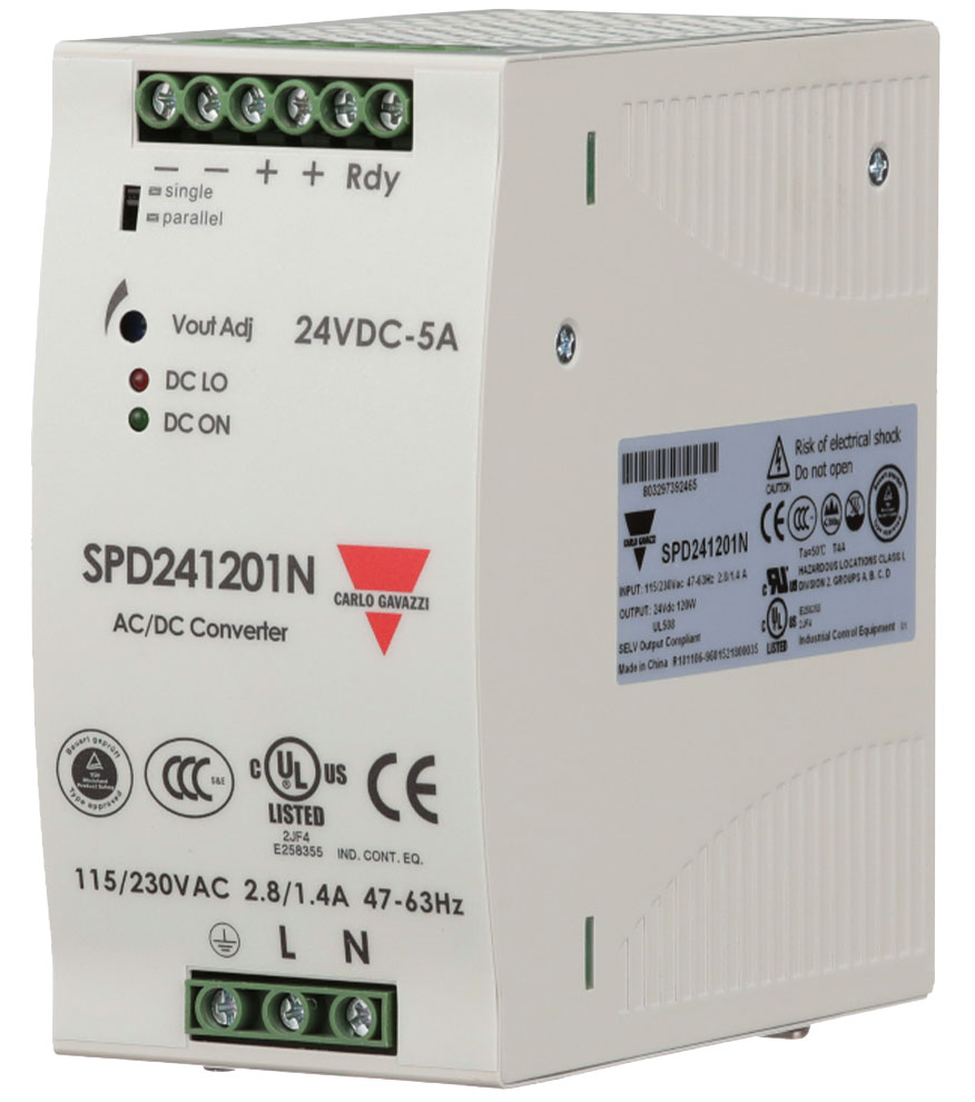 Carlo Gavazzi SPD Switching Power Supply | Power Supplies | Instrumart