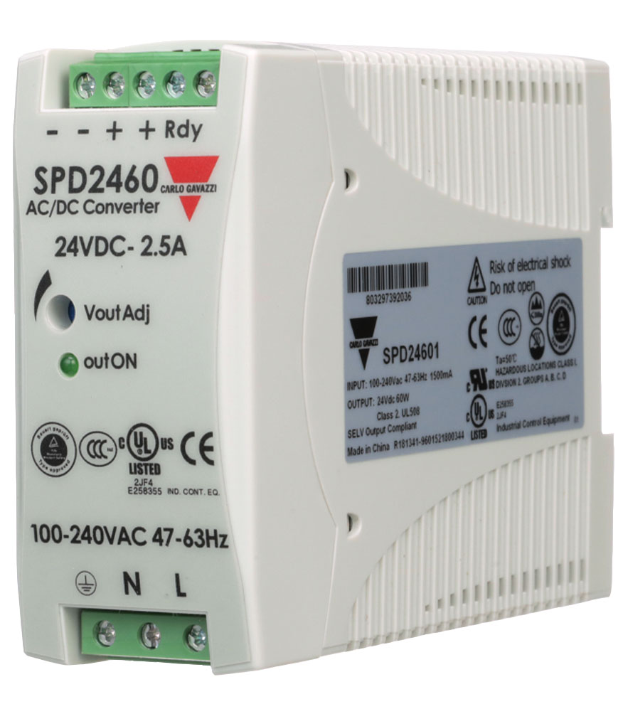 Carlo Gavazzi SPD Switching Power Supply | Power Supplies | Instrumart