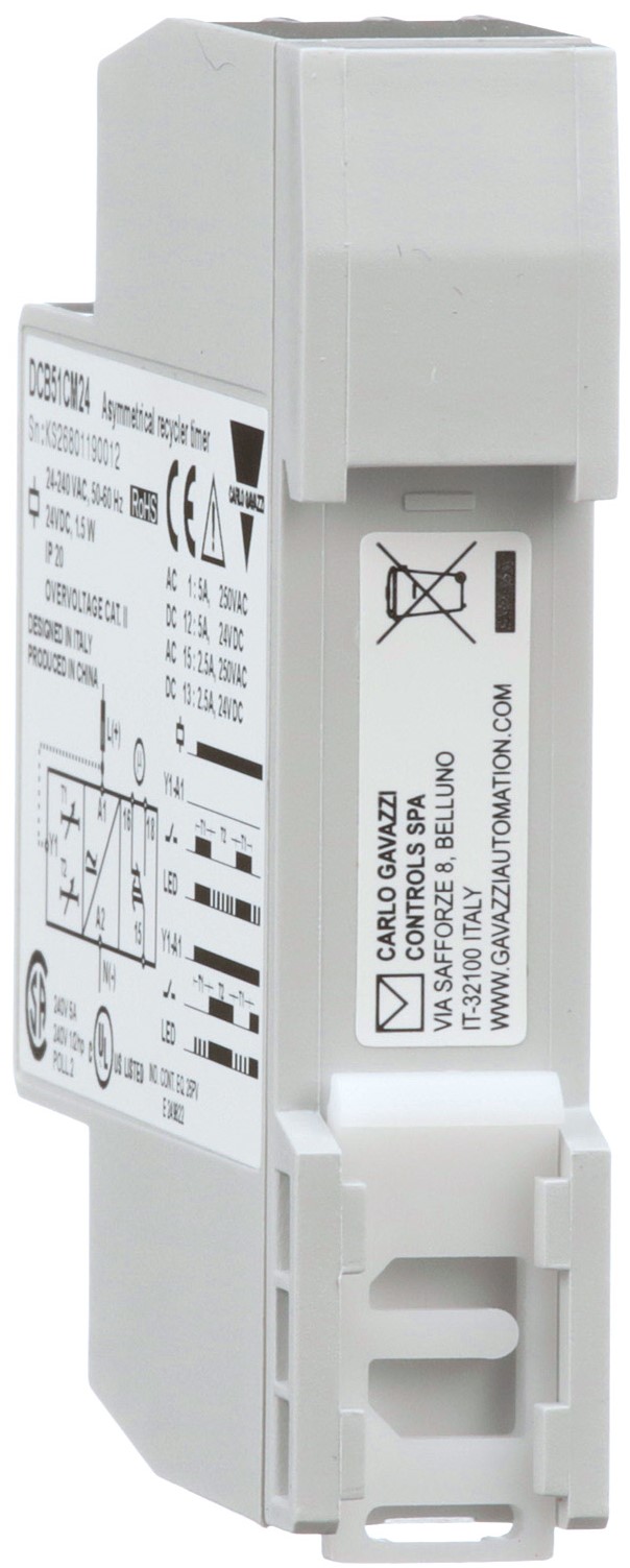 Carlo Gavazzi Type DCB51 Asymmetrical Recycler Timer | Timers | Instrumart