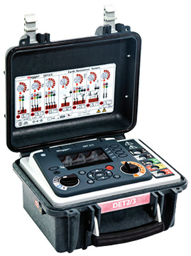 Megger DET2/3 Digital Ground Resistance Tester | Ground Resistance ...
