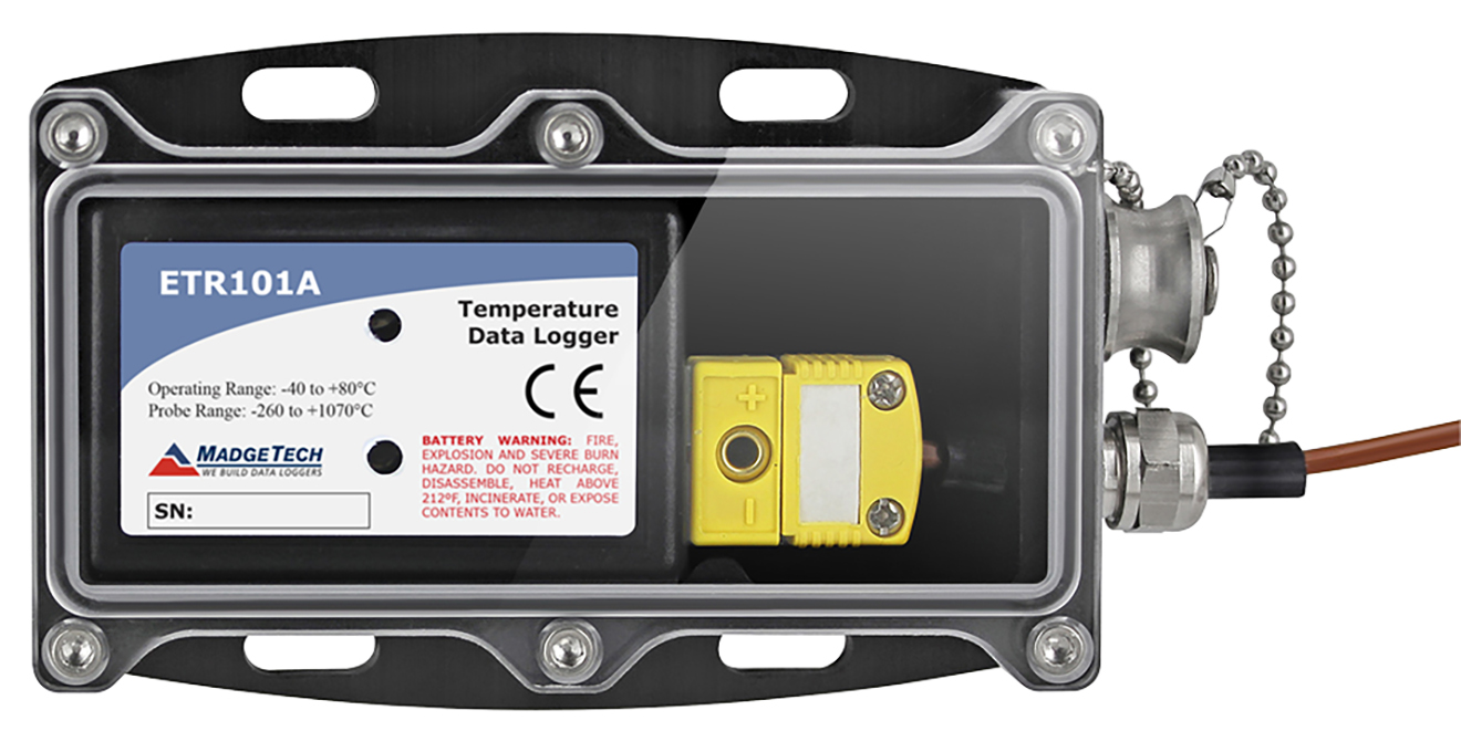 MadgeTech ETR101A Exhaust Temperature Data Logger | Data Loggers | Instrumart