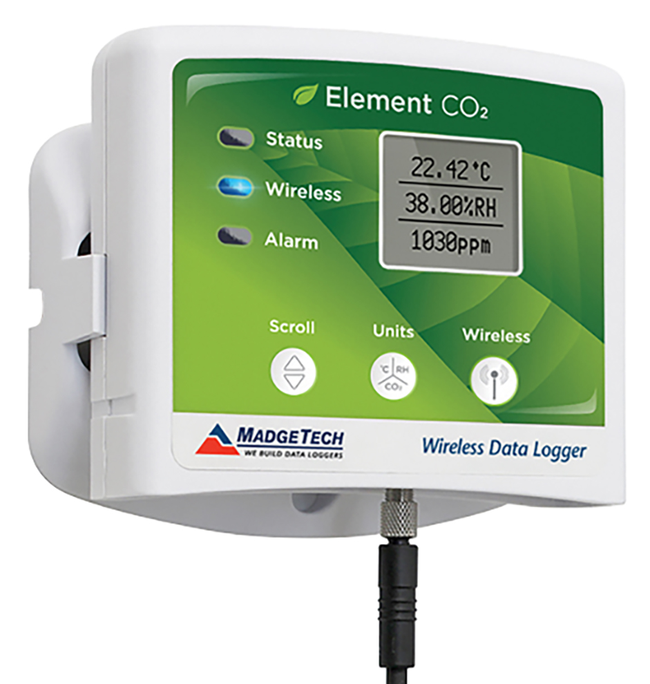 MadgeTech Element CO2 / RH / Temperature Data Logger | Data Loggers | Instrumart