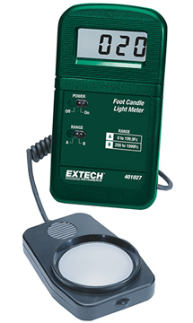 Extech 401027 Light Meter | Light Meters | Instrumart