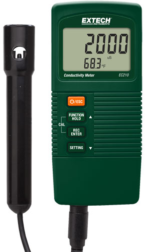 Extech EC210 Conductivity / TDS Meter | Conductivity Sensors | Instrumart
