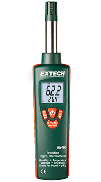 Extech RH490 Hygro-Thermometer | Humidity Meters | Instrumart