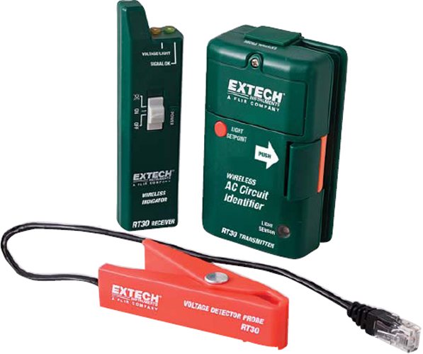 Extech RT30 Wireless AC Circuit Identifiers | Circuit Testers | Instrumart