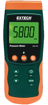Extech SDL700 Pressure Meter / Data Logger | Pressure Indicators | Instrumart