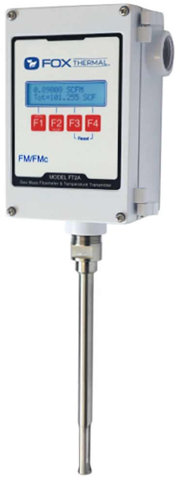Fox Thermal FT2A Mass Flow Meter | Thermal Mass Flow Meters | Instrumart
