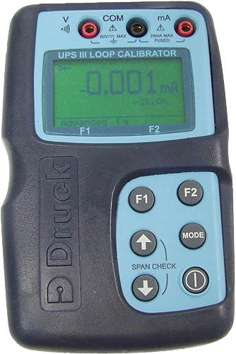 Druck UPS III Loop Calibrator | Loop Calibrators | Instrumart