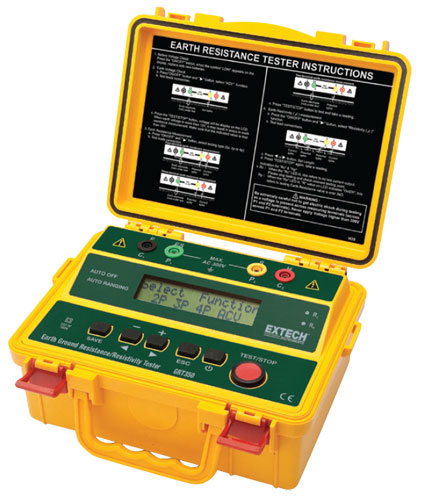 Extech GRT350 Ground Resistance Tester | Ground Resistance Meters ...