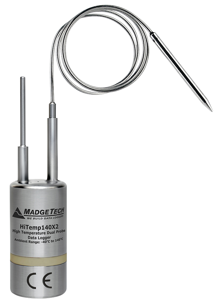 MadgeTech HiTemp140X2 Dual Probe Data Logger | Data Loggers | Instrumart