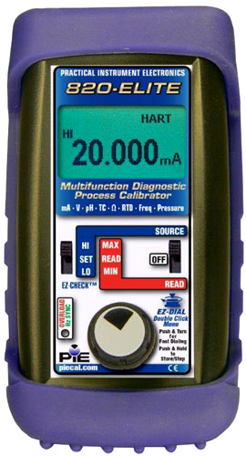 PIE 820-Elite Multifunction Process Calibrator | Multifunction Process ...