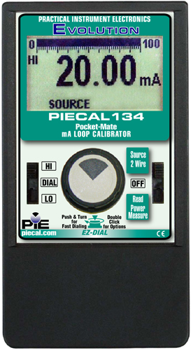 PIE 134 Pocket-Mate mA Loop Calibrator | Loop Calibrators | Instrumart