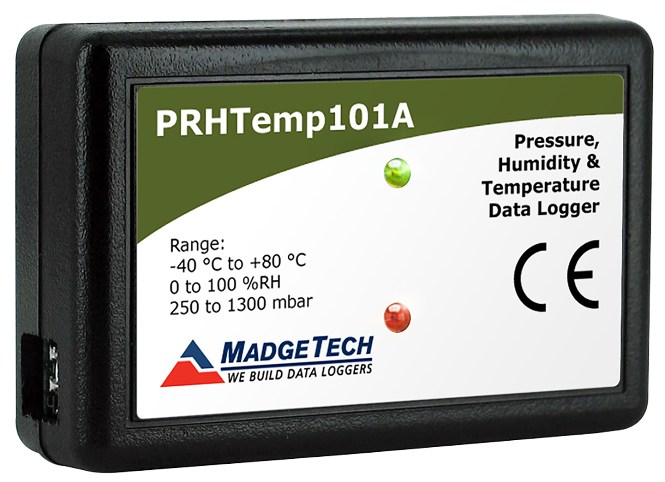 MadgeTech PRHTemp101A Pressure, RH, Temp Data Logger | Data Loggers | Instrumart
