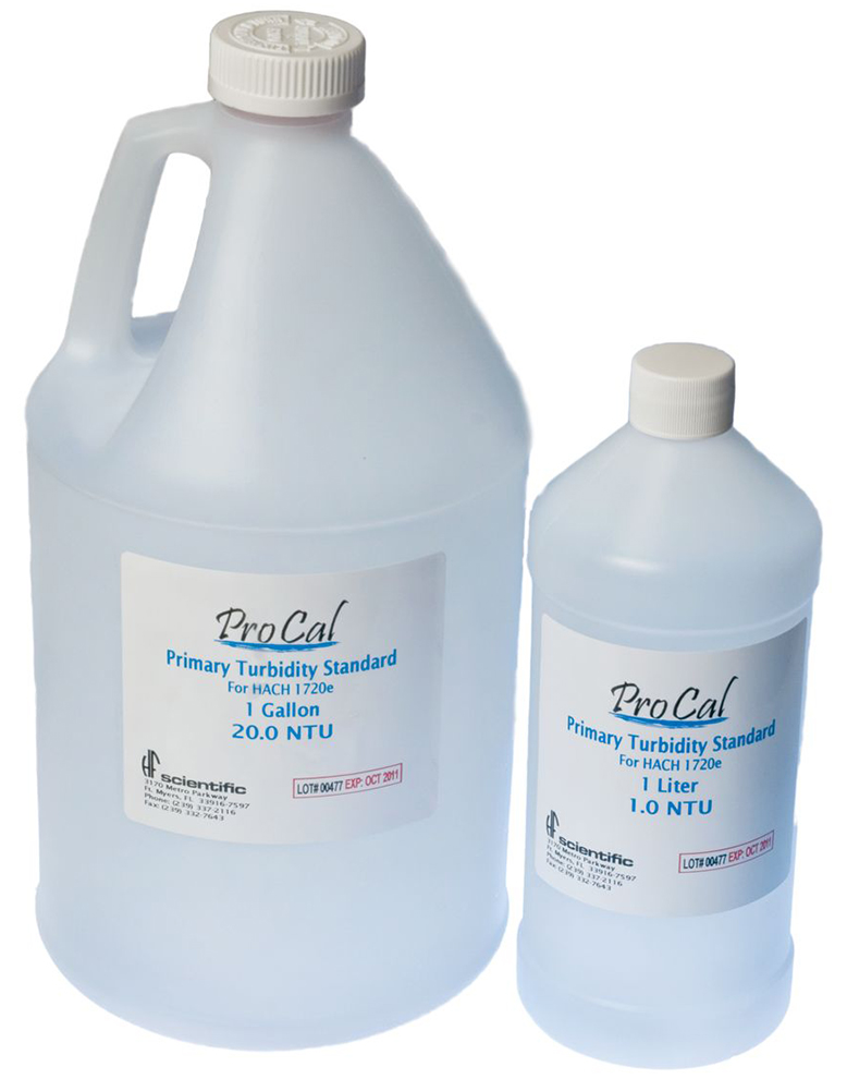 HF Scientific ProCal Turbidity Standards for Hach 2100N | Turbidity ...