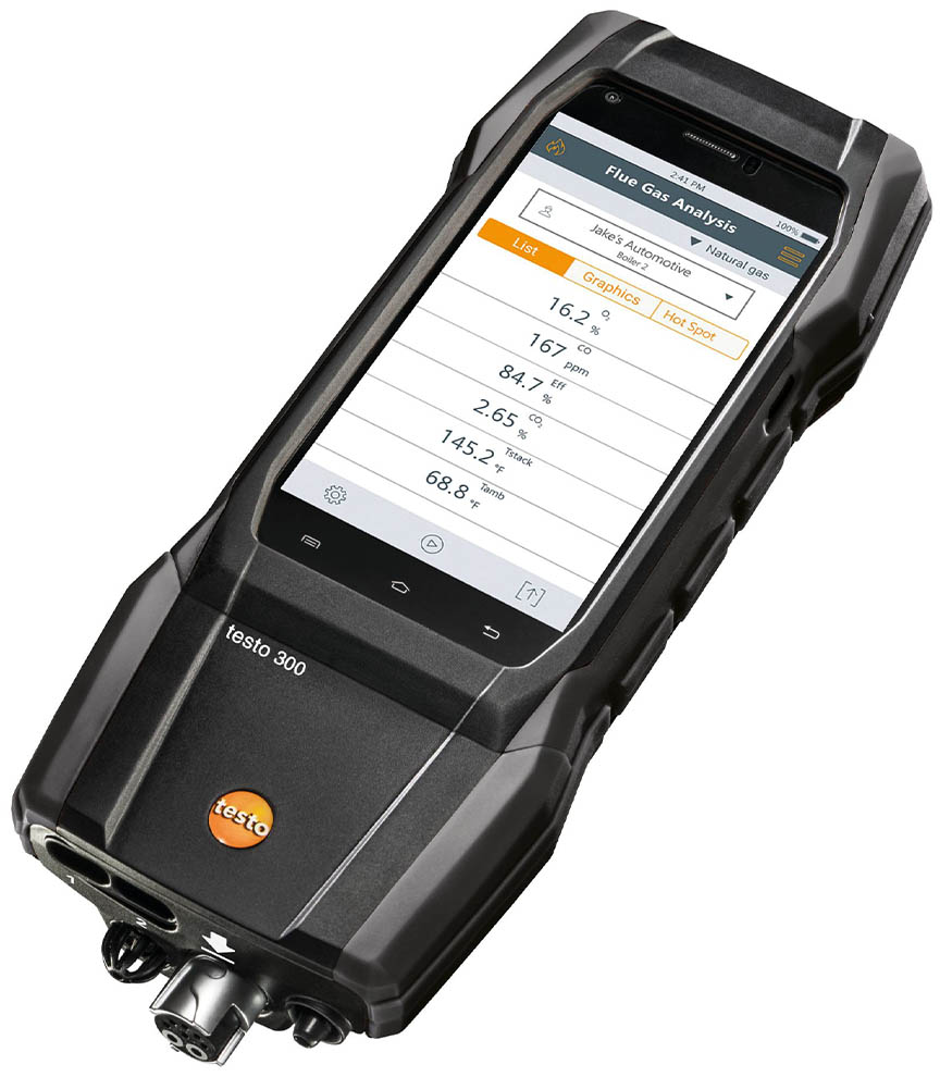 Testo 300 Combustion Analyzer | Combustion Analyzers | Instrumart