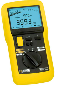 AEMC Model 1040 Megohmmeter | Insulation Testers | Instrumart