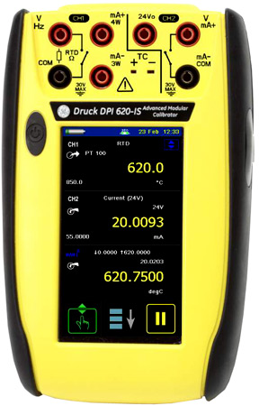 Druck DPI 620-IS Multifunction Calibrator + HART Communicator ...