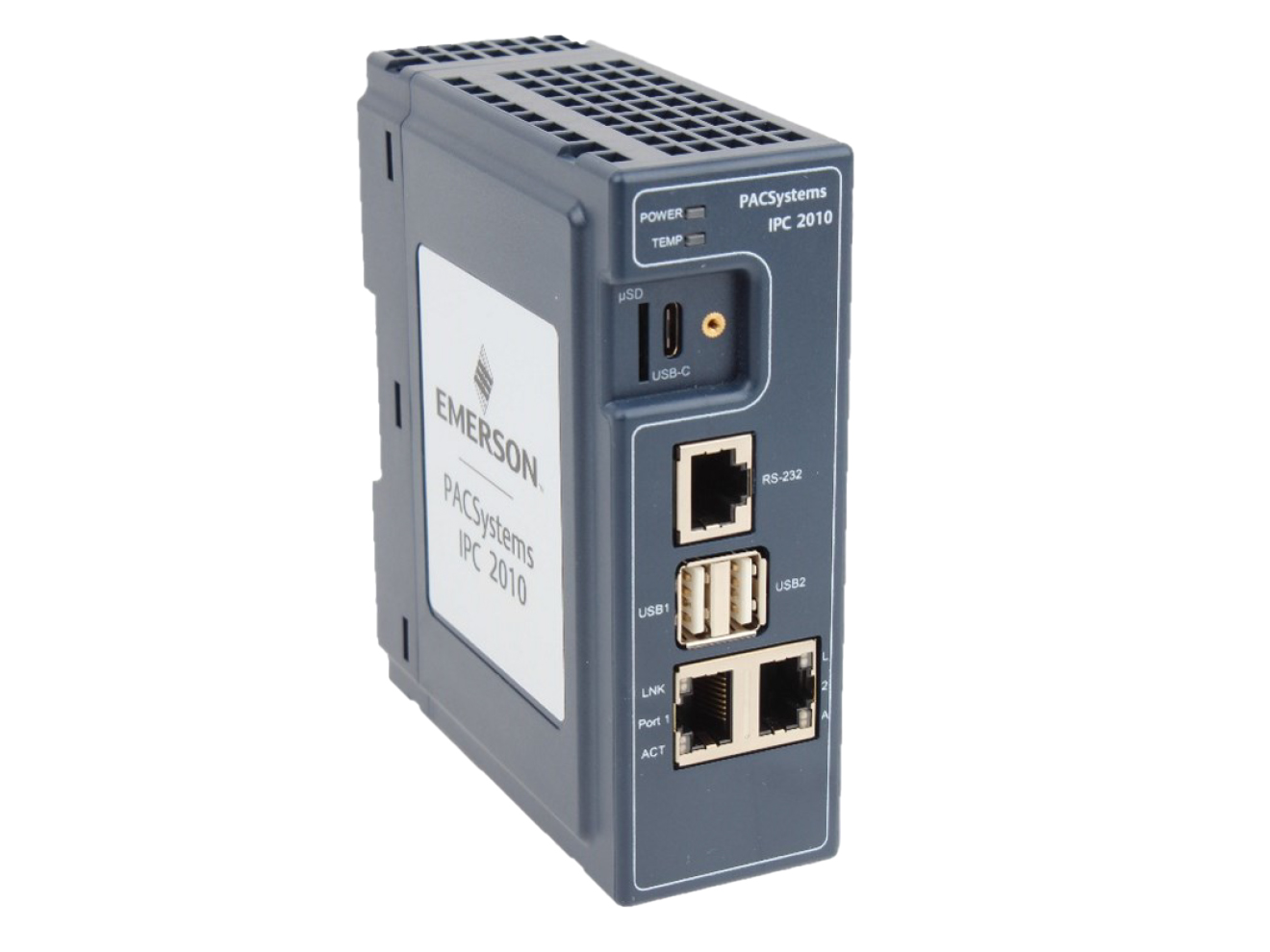 Emerson PACSystems IPC 2010 Industrial PC | Industrial PCs | Instrumart