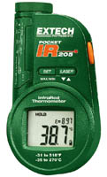 Extech IR205 | Handheld Infrared Thermometers | Instrumart