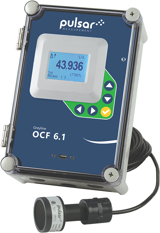 Greyline Instruments OCF 6.1 Open Channel Flow & Tank Level Meter ...