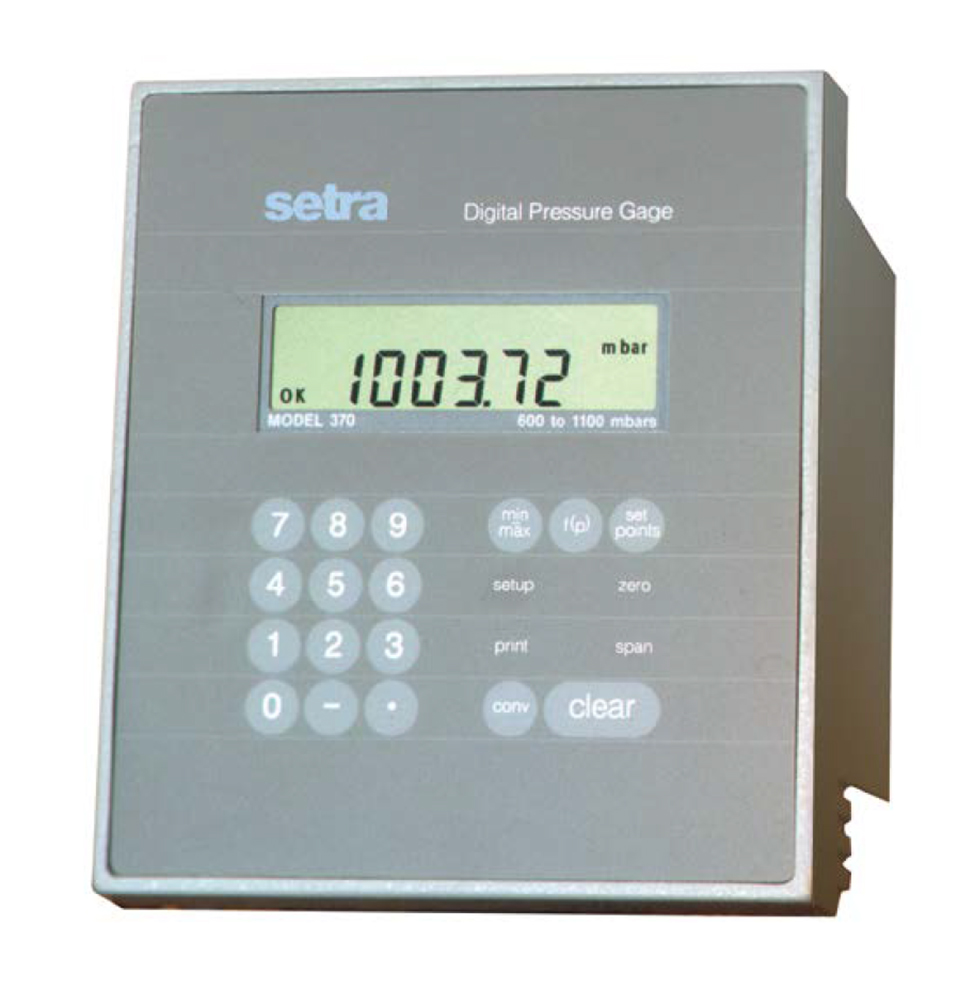 Setra 370 Digital Pressure Gauge | Pressure Gauges | Instrumart