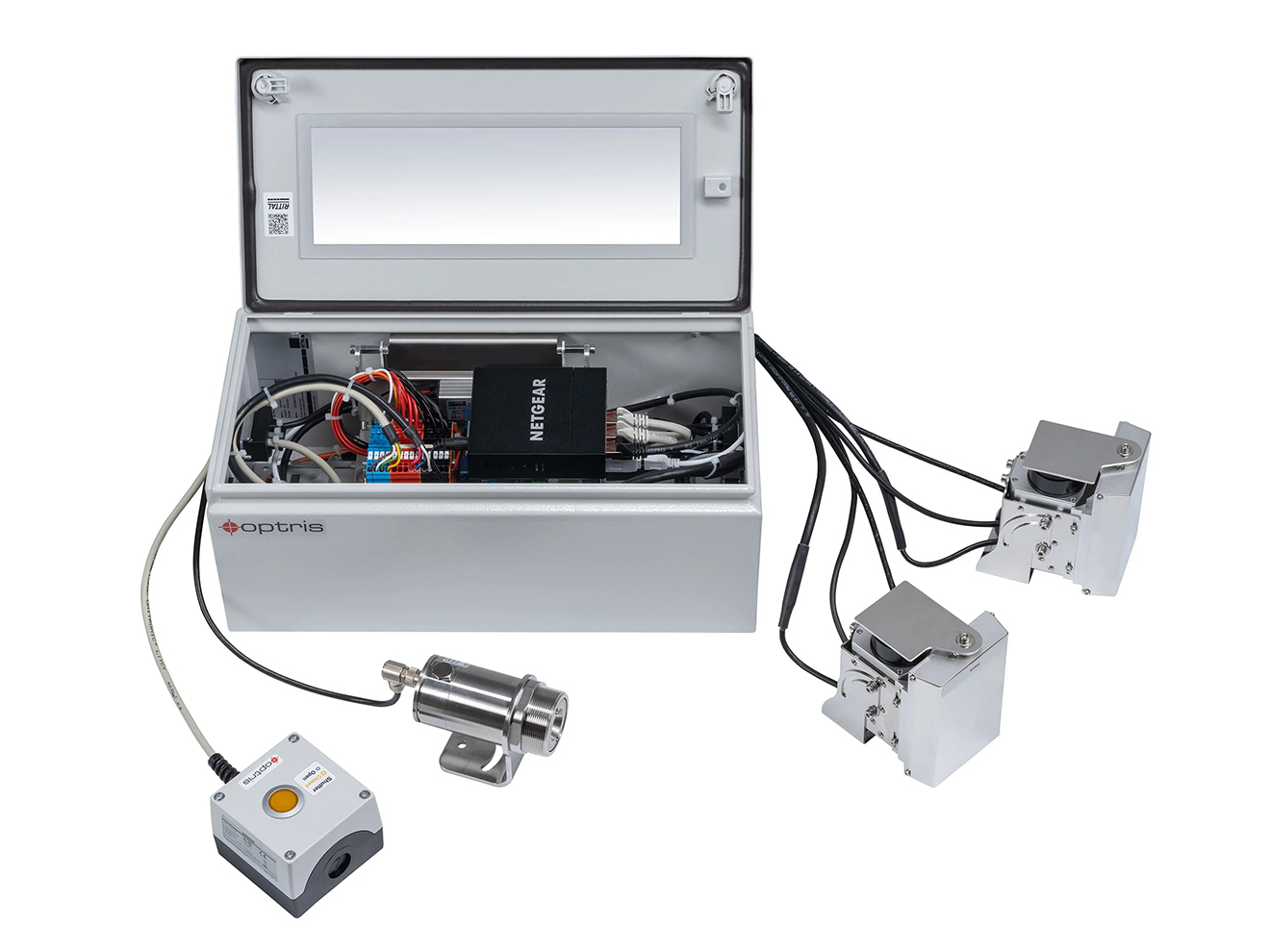 Optris Bottom Up Glass Inspection System | Thermal Imagers | Instrumart