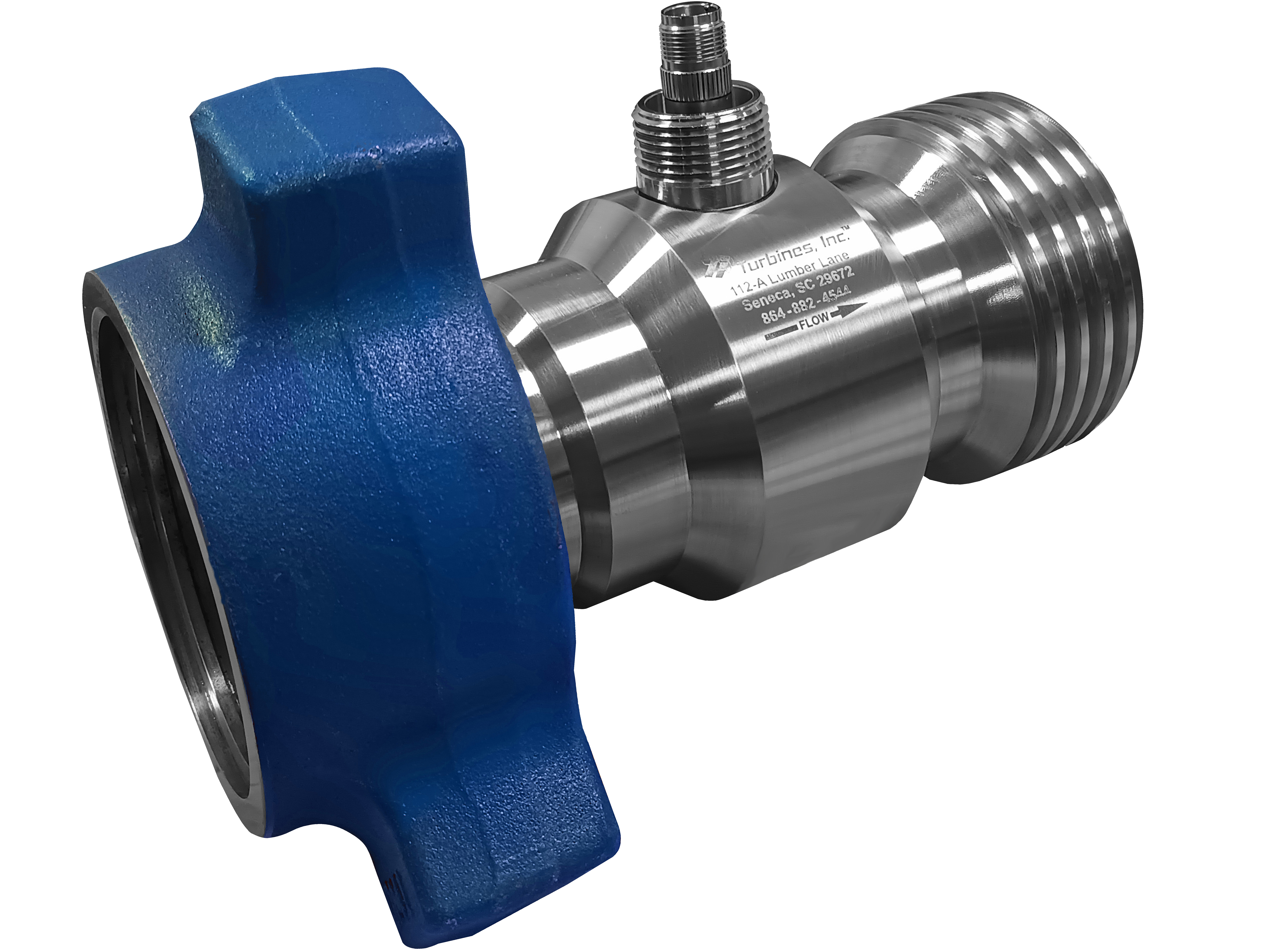 Turbines, Inc. HP Series High Pressure Liquid Turbine Flow Meter ...